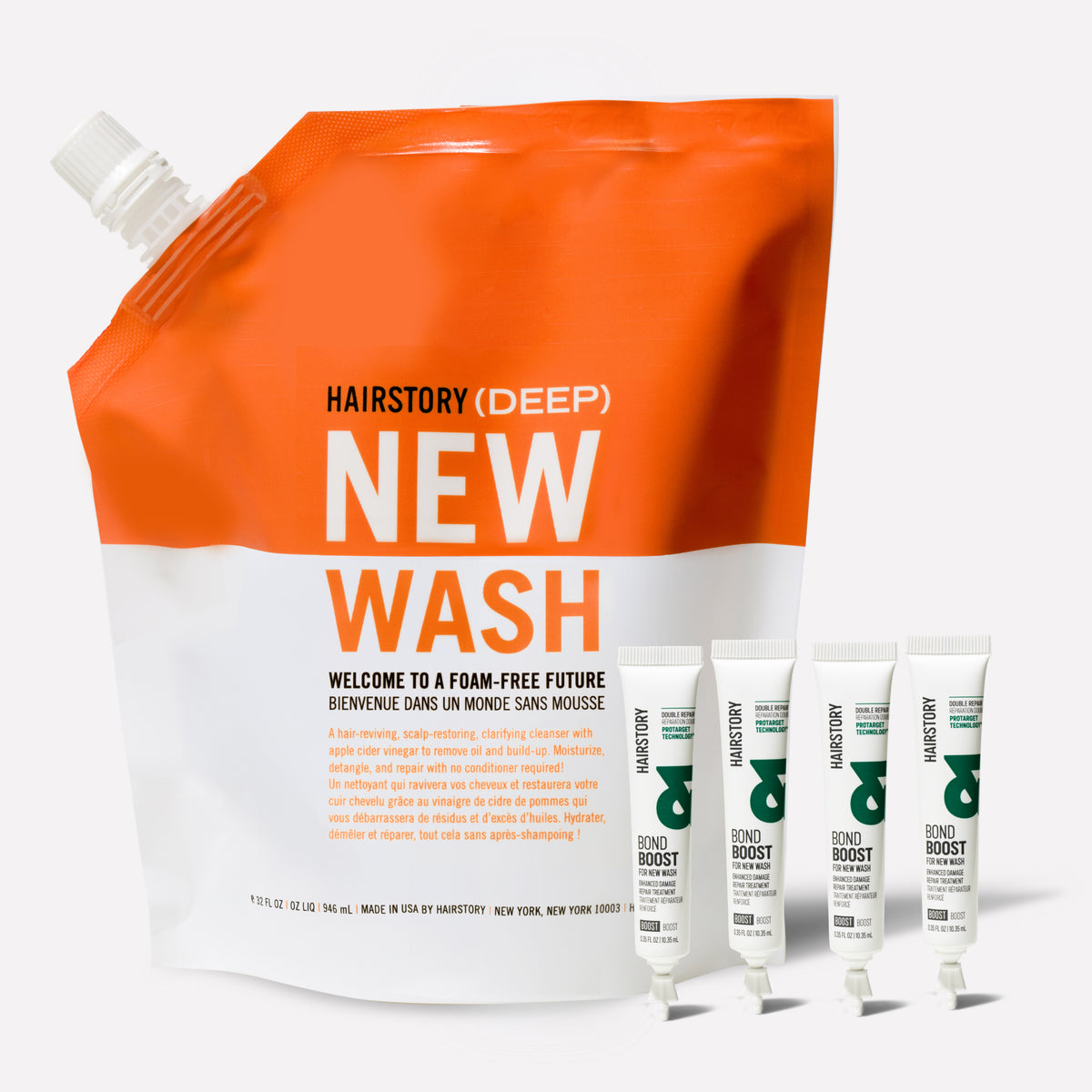 Bond Boost and New Wash Deep Duo | Hairstory