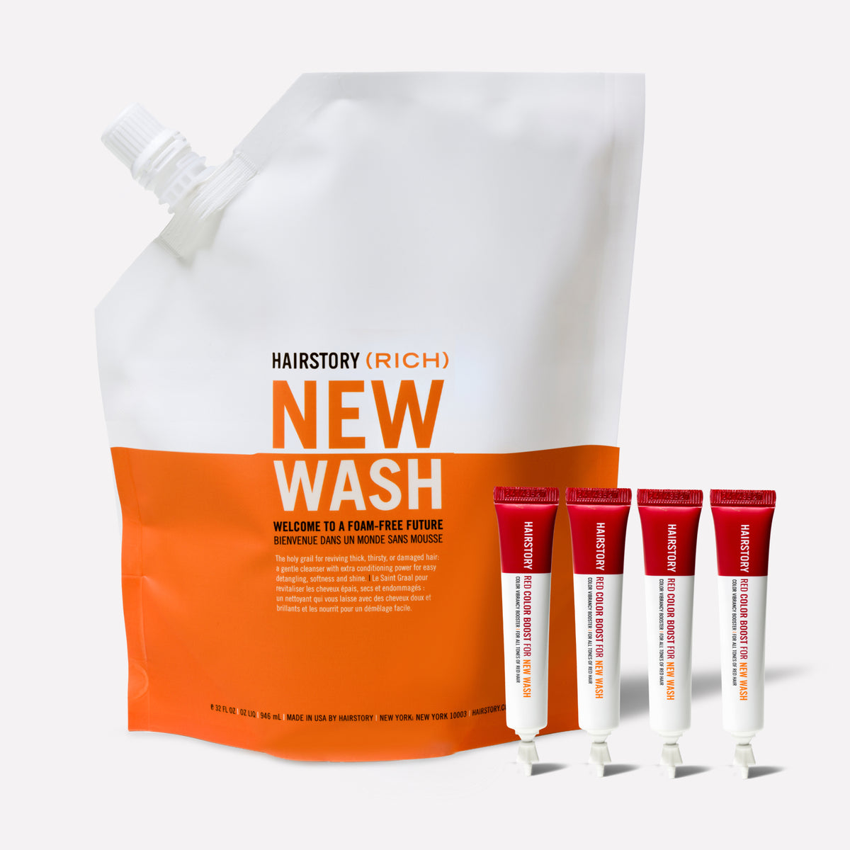 New Wash Rich and Red Boost Duo | Hairstory